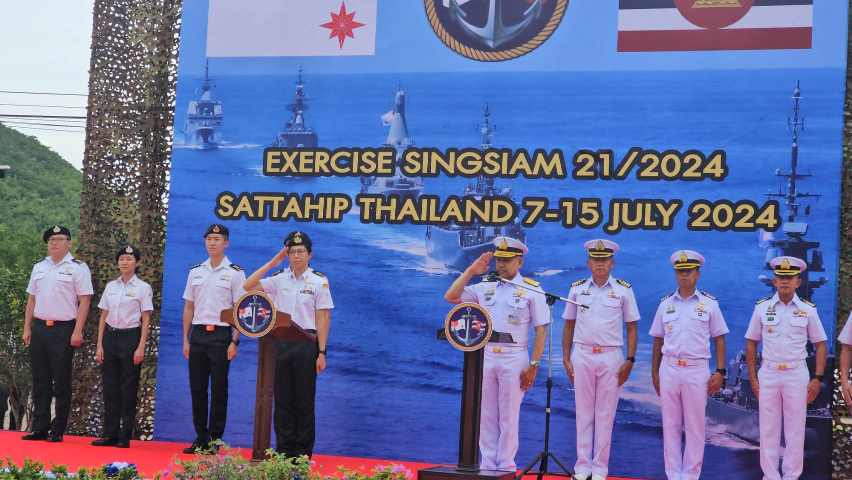 กองเรือยุทธการ จัดพิธีเปิดการฝึกผสม SINGSIAM 21/2024 – pimthaitime.com ...